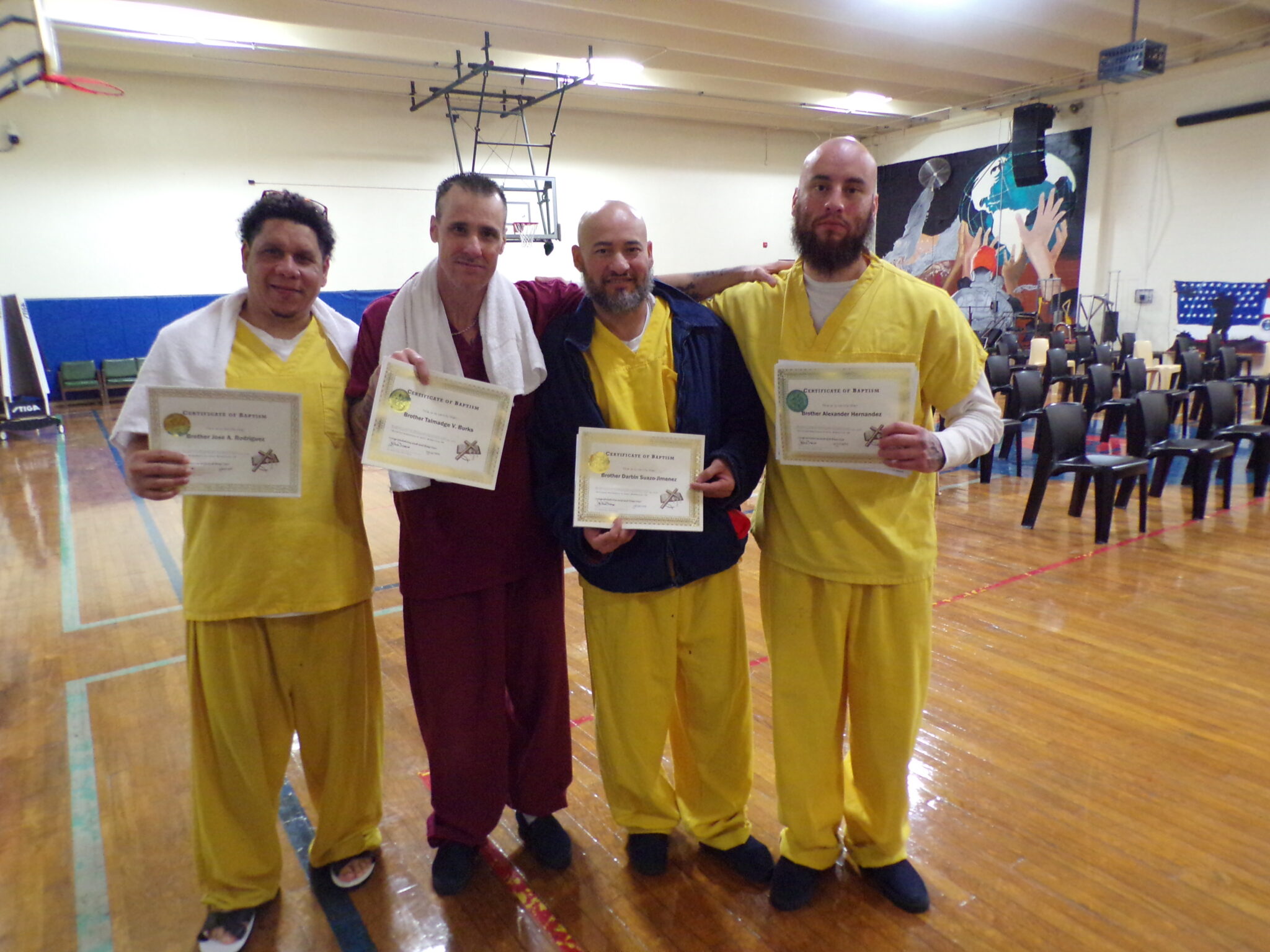 Nottoway Correctional Center Baptizes 36 + 9 in October 2024 | GraceInside